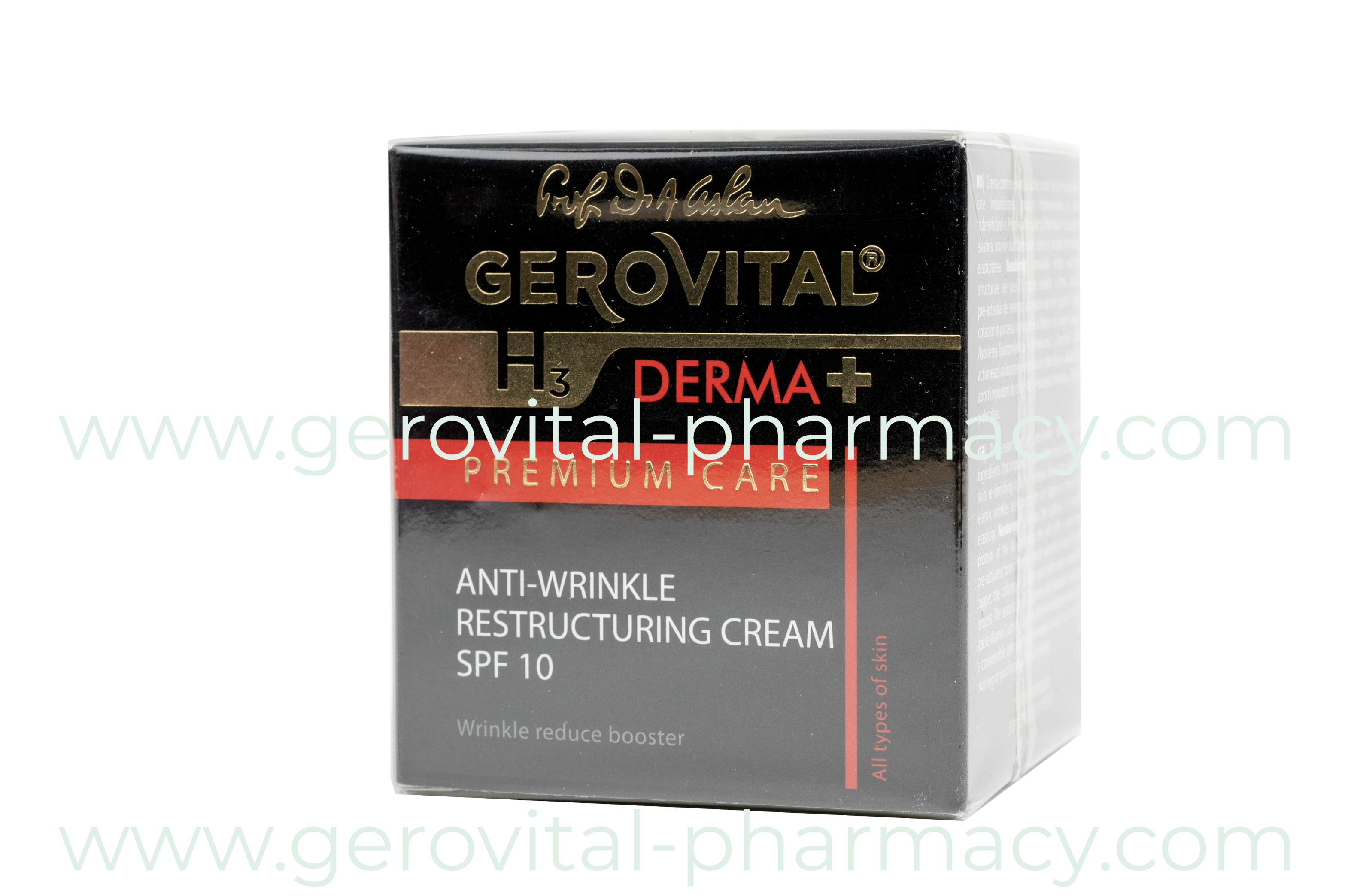 Gerovital H3 Derma+ Premium Care :: Anti-wrinkle restructuring cream ...