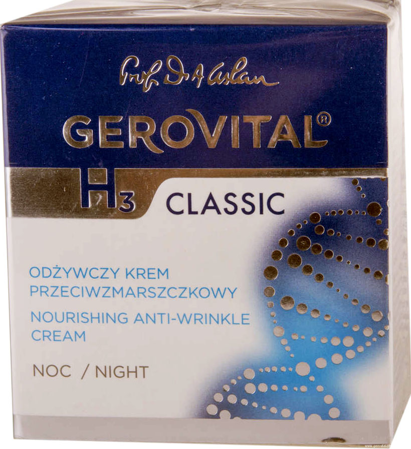 Gerovital H3 Classic :: Gerovital H3 Classic - Nourishing anti-wrinkle ...