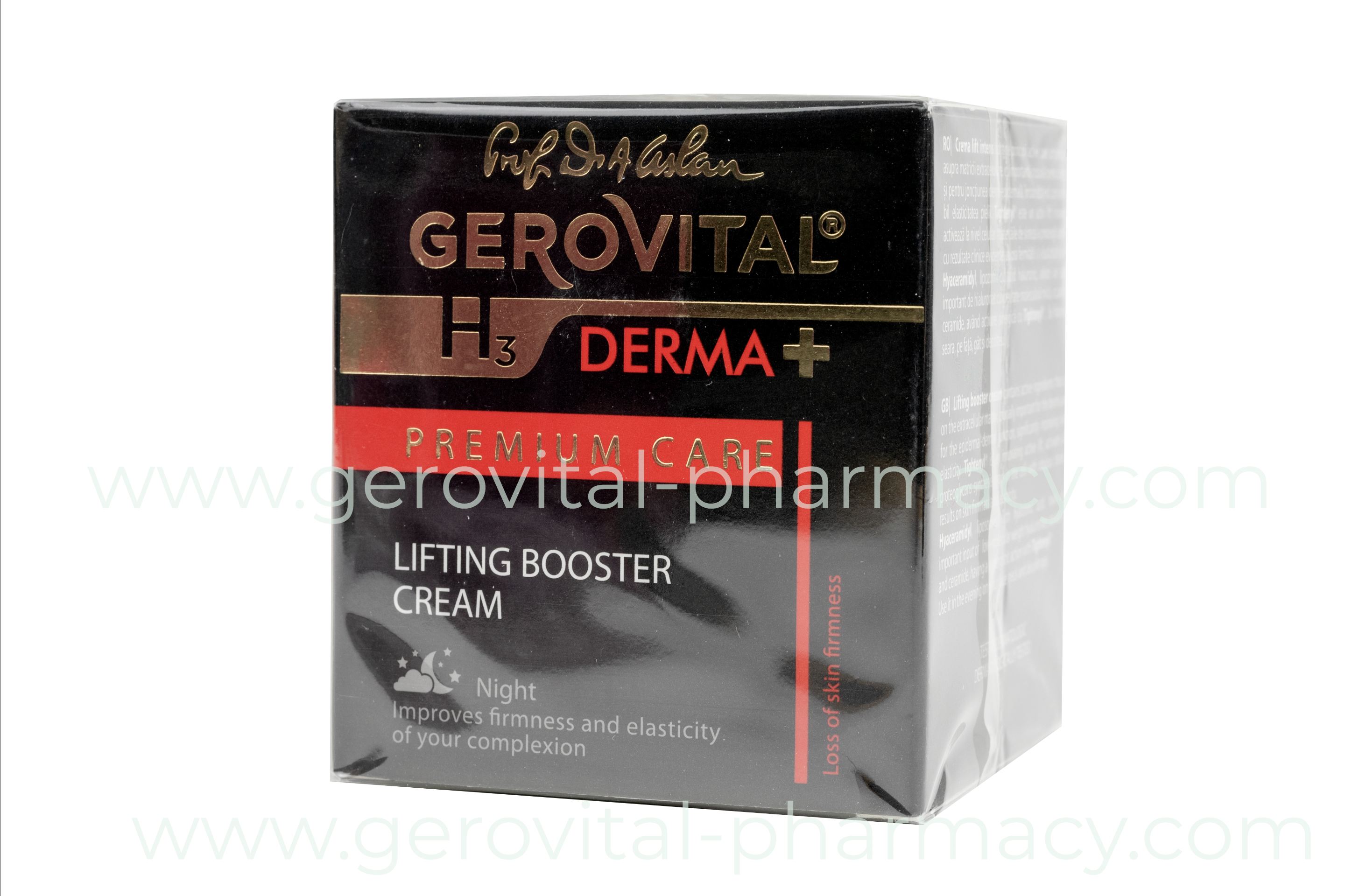 Gerovital H3 Derma+ Premium Care :: Lifting booster cream - Gerovital ...