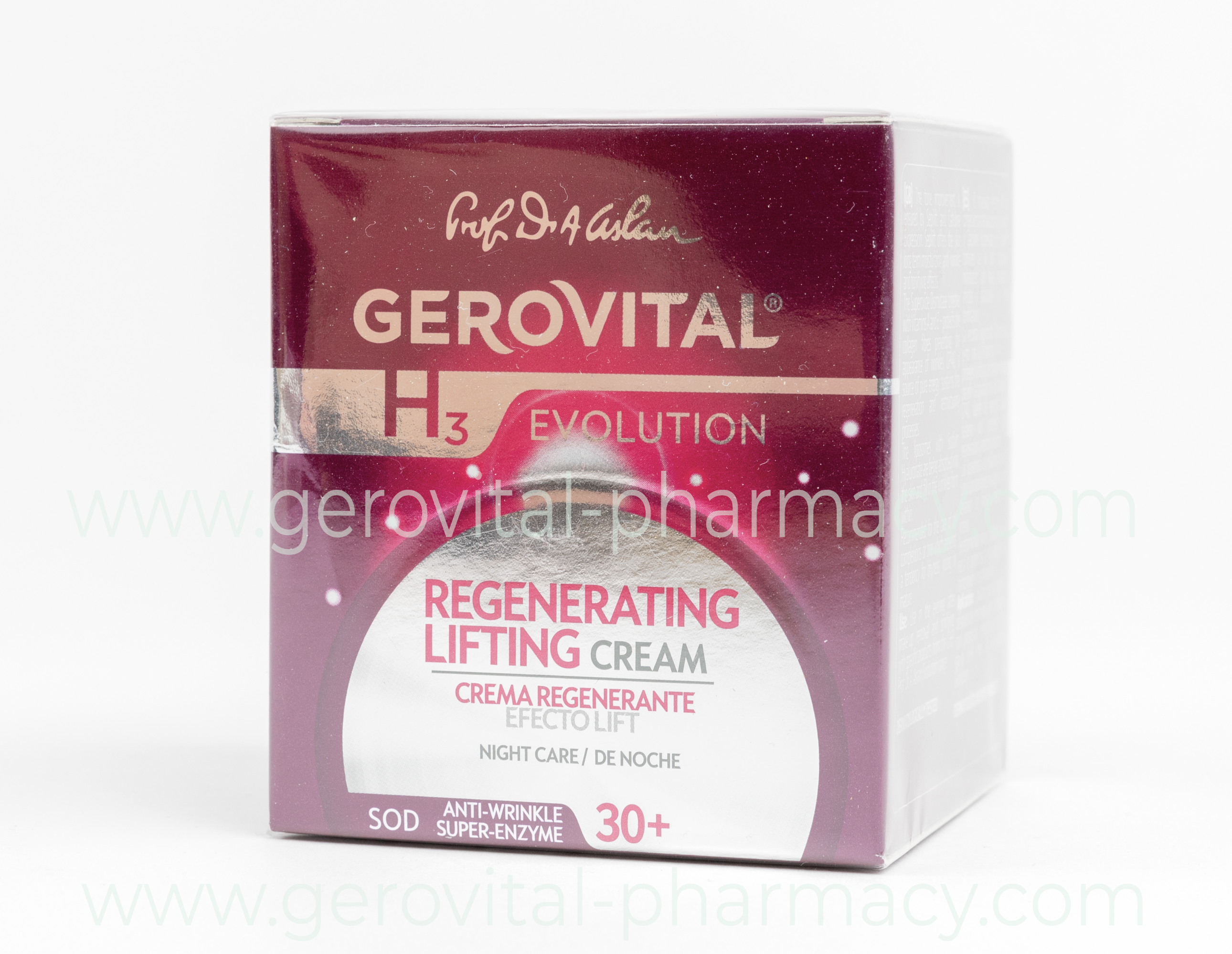 Gerovital H3 Evolution :: Regenerating Lifting Cream - Night care ...