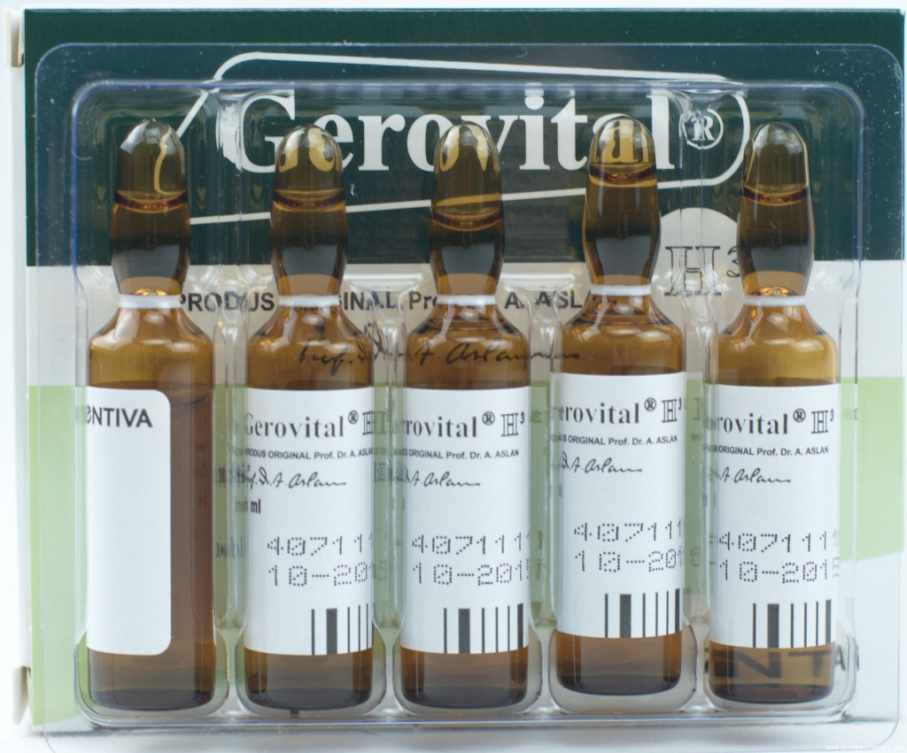 Gerovital GH3 Injectables 5 ampoules Ana Aslan, Anti Age, Anti-aging ...