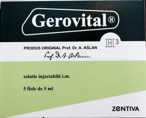Gerovital GH3 Injectables 5 ampoules Ana Aslan, Anti Age, Anti-aging ...